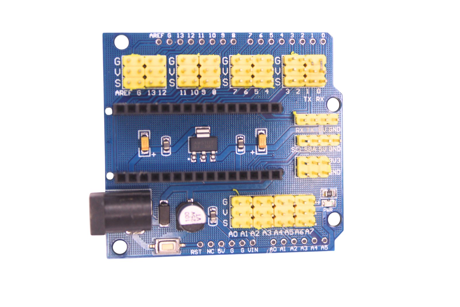 Arduino Nano I/O Expansion Board for Sensor Shield in Arduino Boards | Electro Boat - Online ...